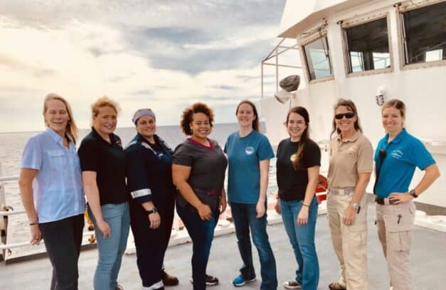 The Female Crew of the USNS Henson - Women Offshore