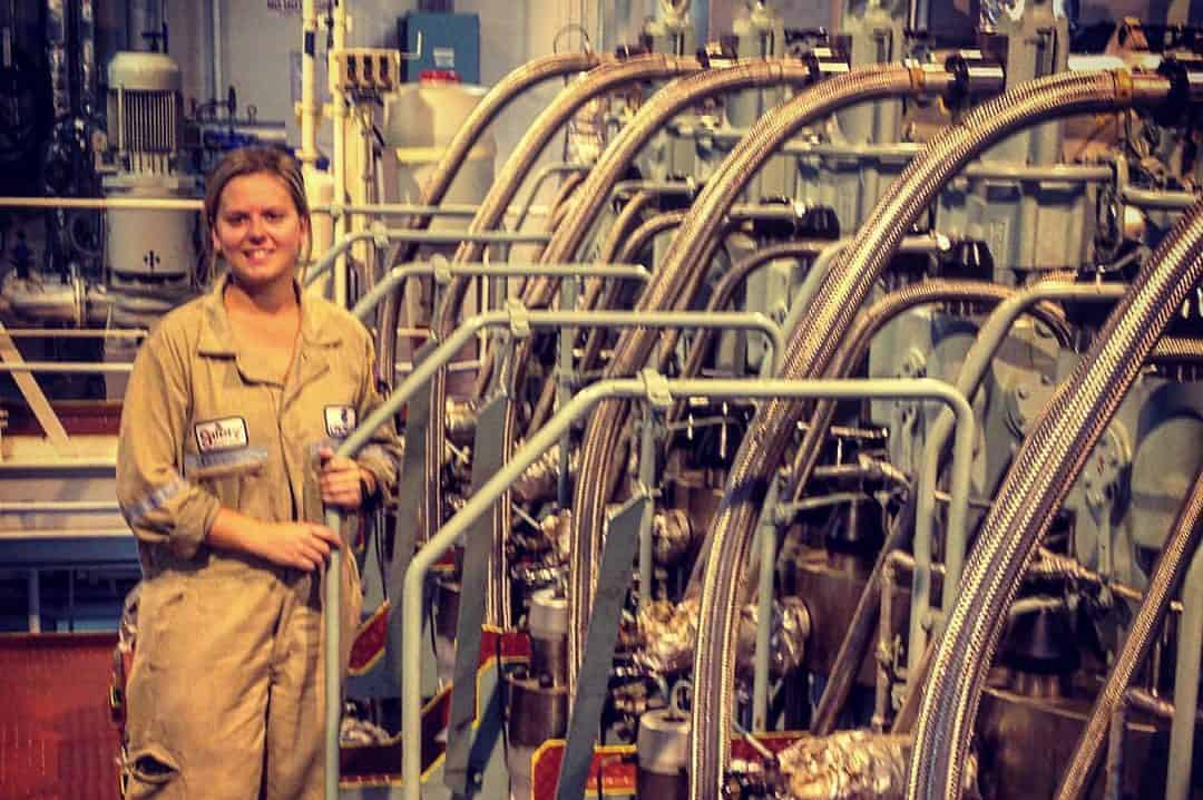 First Assistant Marine Engineer Marissa Cap - Women Offshore